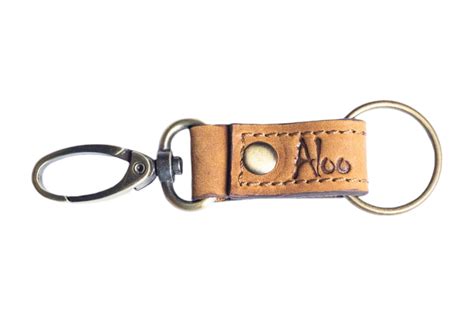 Long Key Holder Aloo Leather