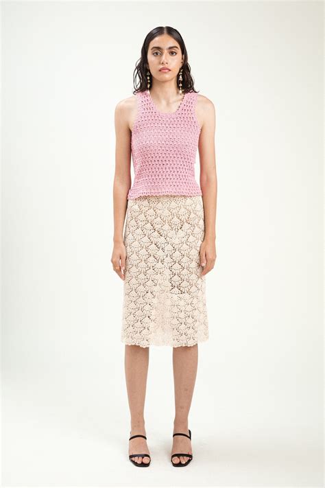 Tala Barbotin Khalidy Wardeh Tank Rose Garmentory