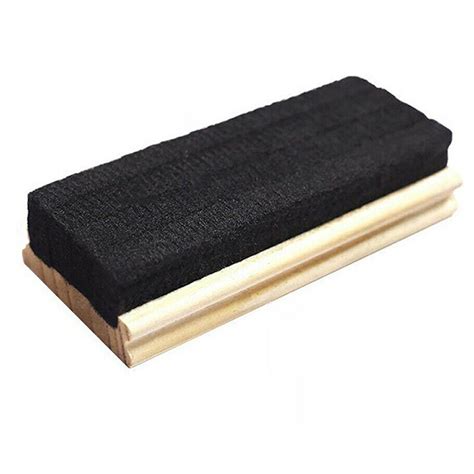 Blackboard Whiteboard Wool Felt Eraser Pine Wood C Grandado