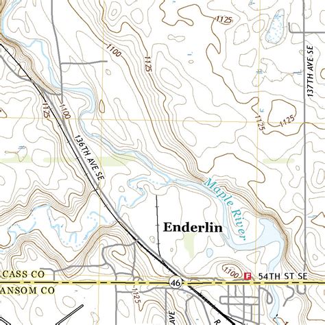 Enderlin North Nd 2020 24000 Scale Map By United States Geological Survey Avenza Maps