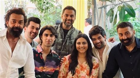Abhay Deol Shares Unseen Pics With Sunny Bobby From Karan Deols Pre