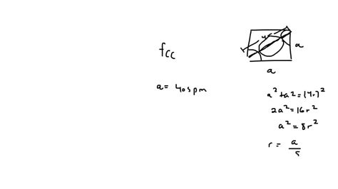 Solved Aluminum Crystallizes In The Face Centered Cubic System And The Edge Of The Unit Cell Is