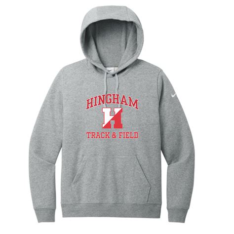 Hingham Youth Xc And Tf Womens Nike Club Fleece Pullover Hoodie Nkfd