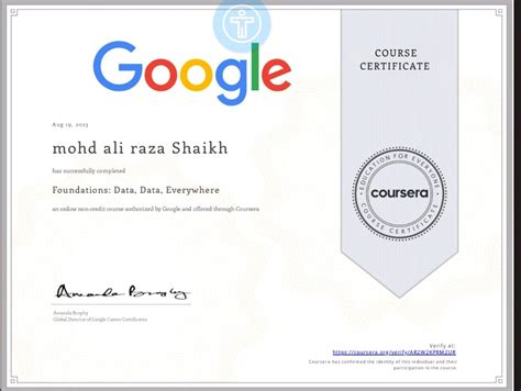 Ali Raza On Linkedin Hi Everyone This Is A Certification Given By