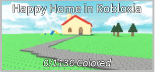 Happy Home in Robloxia | Color Book - Roblox Wiki | Fandom