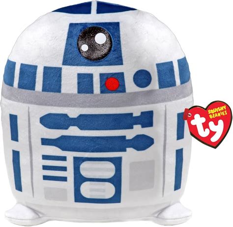 R2 D2 Star Wars Ty Plush Squish A Boo