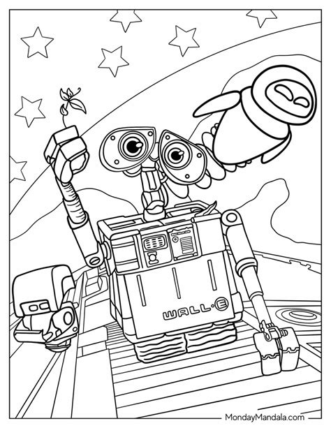 Free Crayola Disney Pixar Coloring Pages Printable