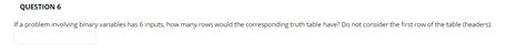 Solved QUESTION If A Problem Involving Binary Variables Chegg