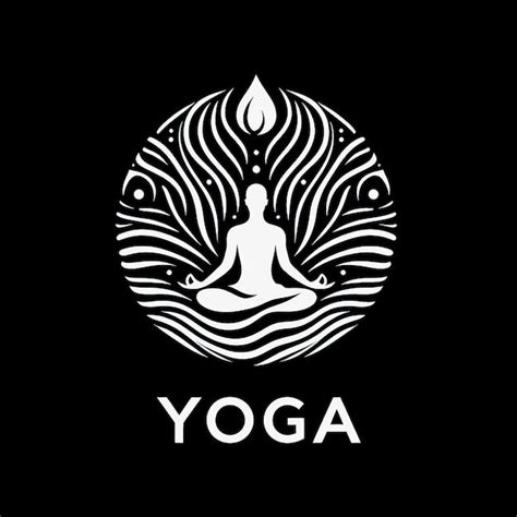 Yoga Class Logo Design Psd 2000 High Quality Free Psd Templates For