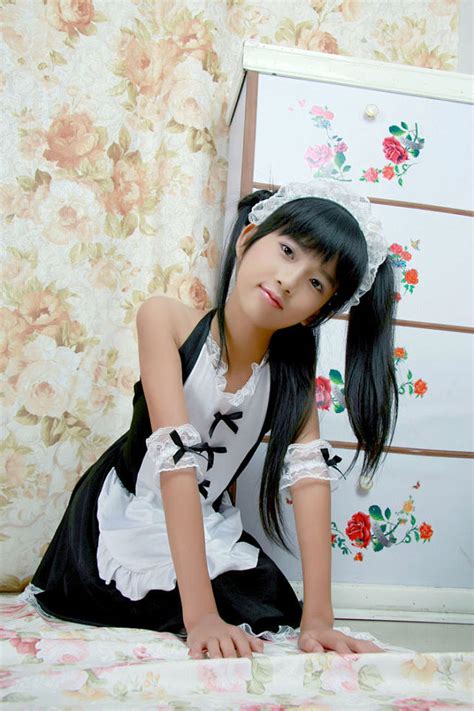 萝莉小女仆摄影图片】摄影棚人像摄影柳州少儿模特太平洋电脑网摄影部落