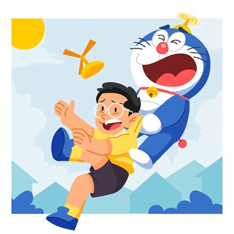 Doraemon Cartoon Vector Art Icons And Graphics For Free Download