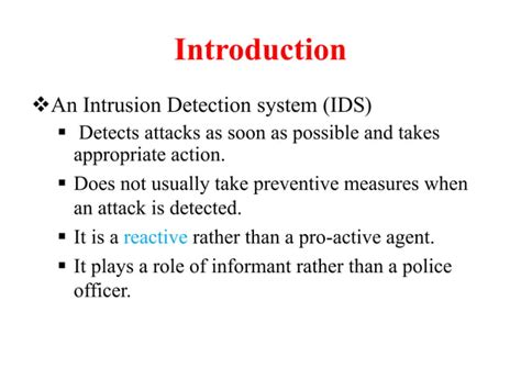 Understanding Intrusion Detection And Prevention Systems 1pptx