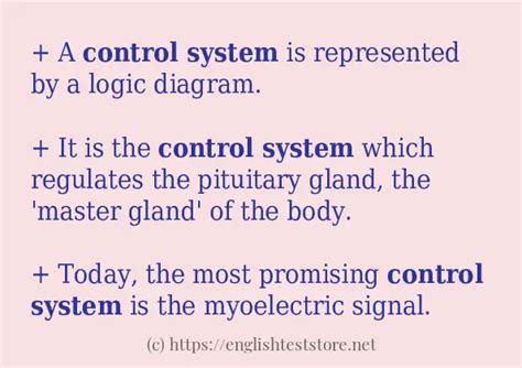Control System How To Use Englishteststore Blog