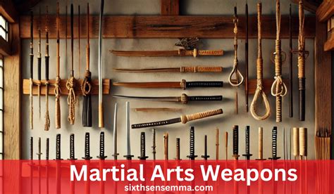 Martial Arts Weapons Types Uses And Training Guide
