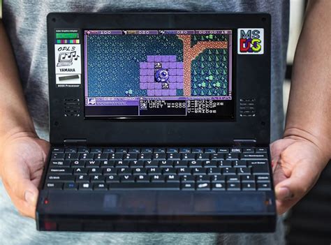 Version 20 Of The Book 8088 Retro Mini Laptop Adds Vga Graphics Card