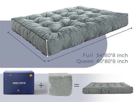 Maxyoyo 8 Futon Mattress Full Size Extra Thick Futons