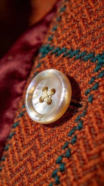 Free Vintage Button Detail Image Vintage Button Tweed Download At