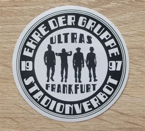 Aufkleber Eintracht Frankfurt Sge Ultras Sticker Szenekleber Eur 100