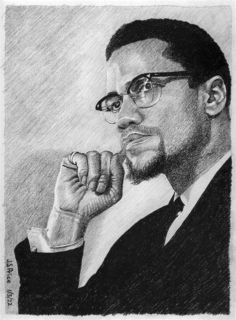 How To Draw Malcolm X