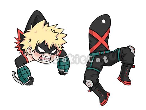 Hanging Paper Doll Bakugou Dokiecats Ko Fi Shop
