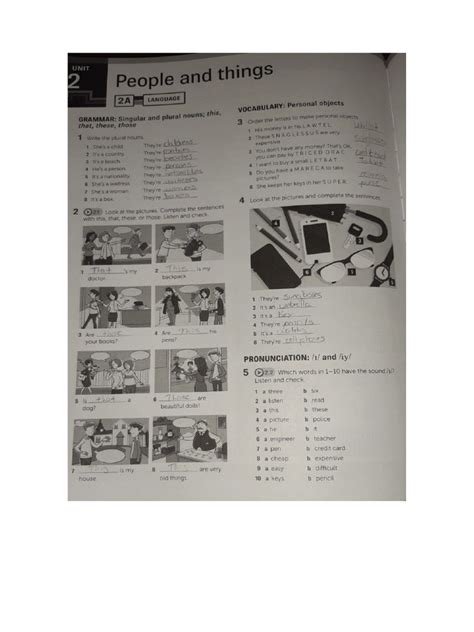 Worbook Unit 2 | PDF
