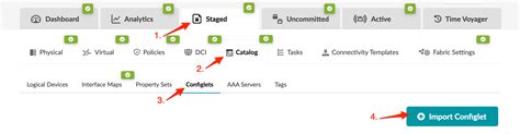 Import Configlet Apstra 50 Juniper Networks