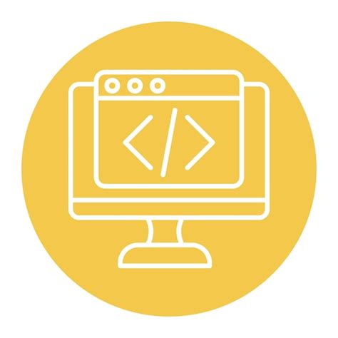 Premium Vector Code Learning Vector Icon Can Be Used For Online