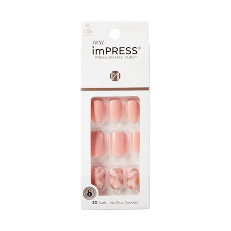Kiss Impress No Glue Mani Press On Nails Design Kingdom