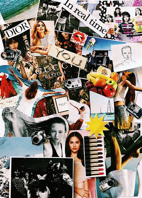 Magazine Collage Wallpaper Magazine Collage