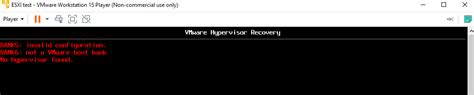 Solved Single Esxi 5x Host Cant Boot From Usb Because Fatal Error