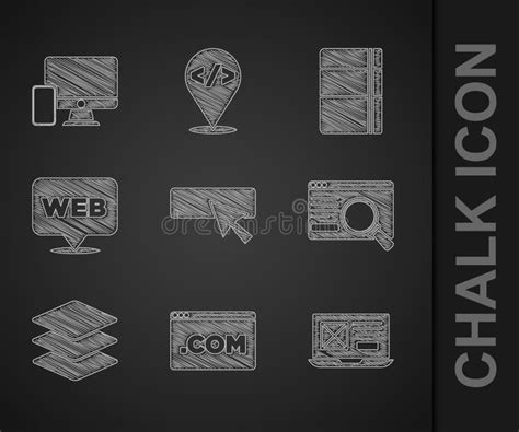 Set Ui Or Ux Design Layers Web And Graphic Sketchbook Album And