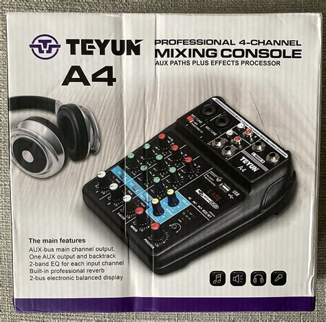 Teyun A4 2023 Black Reverb