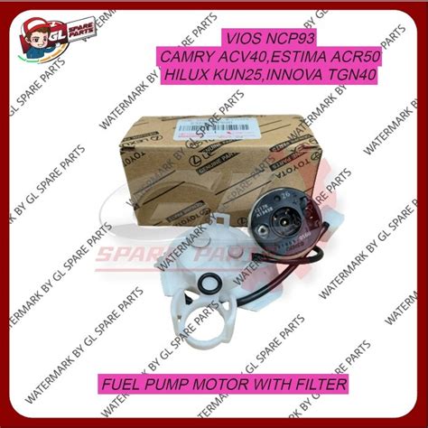 Oem Toyota Fuel Pump Motor Toyota Vios Ncp93 Camry Acv4050 Estima