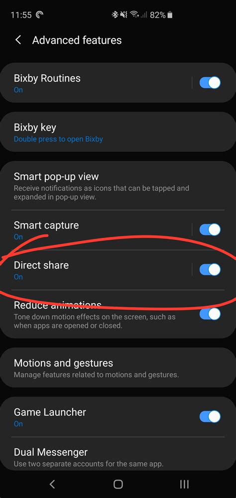 How To Disable Android S Annoying Direct Share Pop Up On The Share Menu Samsung LG And Google