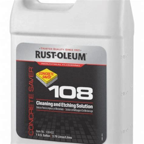 Rust Oleum Concrete Etcher1 Galjug 108402 1gal Frys Food Stores
