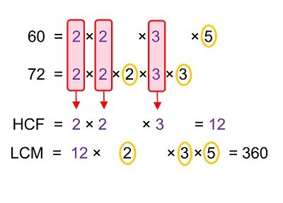 Definition Of Highest Common Factor Math Square