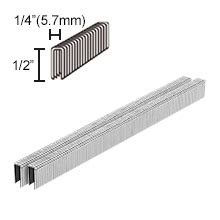 Pinoze 4200 Count 18 Gauge 1 4 Narrow Crown Staples 1 1 2 1 1 4 1