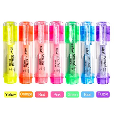 Sipa Candy Fluorescent Highlighter Sh808s ปากกา ปากกาเน้นข้อความ แบบ