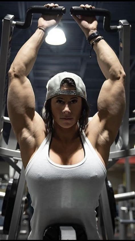 Hard Muscle Girl At Happyfit1 Sixpack Workout Buff Women Plyometric