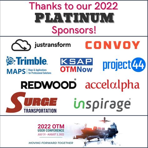 Otm Sig Oracle Otm User Group On Linkedin 2022otmuserconference Otmsig Otmgtm Otm Gtm