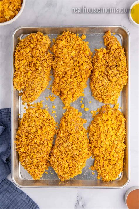 Hot Honey Cornflake Chicken ⋆ Real Housemoms