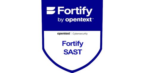 Cyberres By Opentext Fortify Sast Specialist Credly