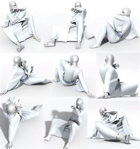 Pose Reference에 있는 Trescuatro Unodos님의 핀 신체 포즈 드로잉 포즈 제품 스케지