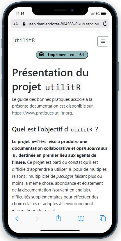 Rendu Du Site Sur Mobile · Issue 409 · Inseefrlabutilitr · Github