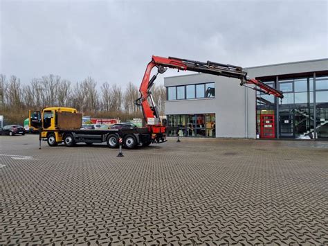 Man Tgs 35480 8x4h 6 Bl Lkw Zf Intarder Fassi F560 Lenkachse