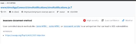 Dmxappconnect Js Sast Vulnerability Wappler General Wappler Community