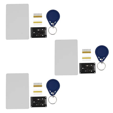 3x mini rc522 rfid sensor module card reader writer module i2c iic