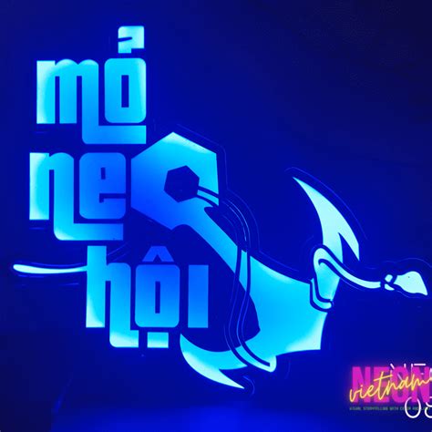 Mỏ Neo Hội Club Rgb Light Box Neon Viet Nam