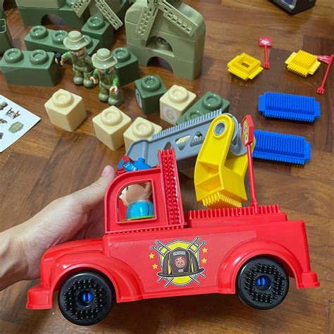 Authentic Toyrus Cocomelon Fire Truck Brick Kit Hobbies And Toys Toys