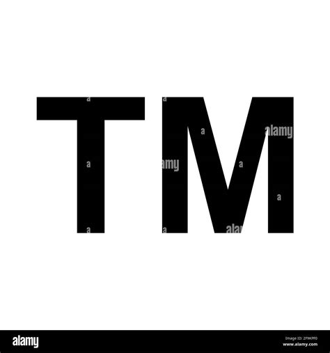 Trade Mark Icon Symbol Tm Sign Trademark Vector Black Law Stock Vector Image And Art Alamy
